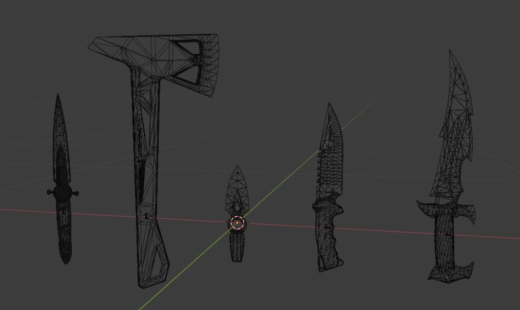 3D model Valorant design Melee Pack VR / AR / low-poly rigged | CGTrader