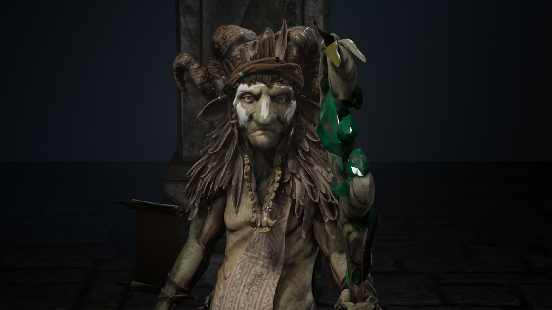 3d Model Goblin Mag Low Poly Model Vr Ar Low Poly Cgtrader