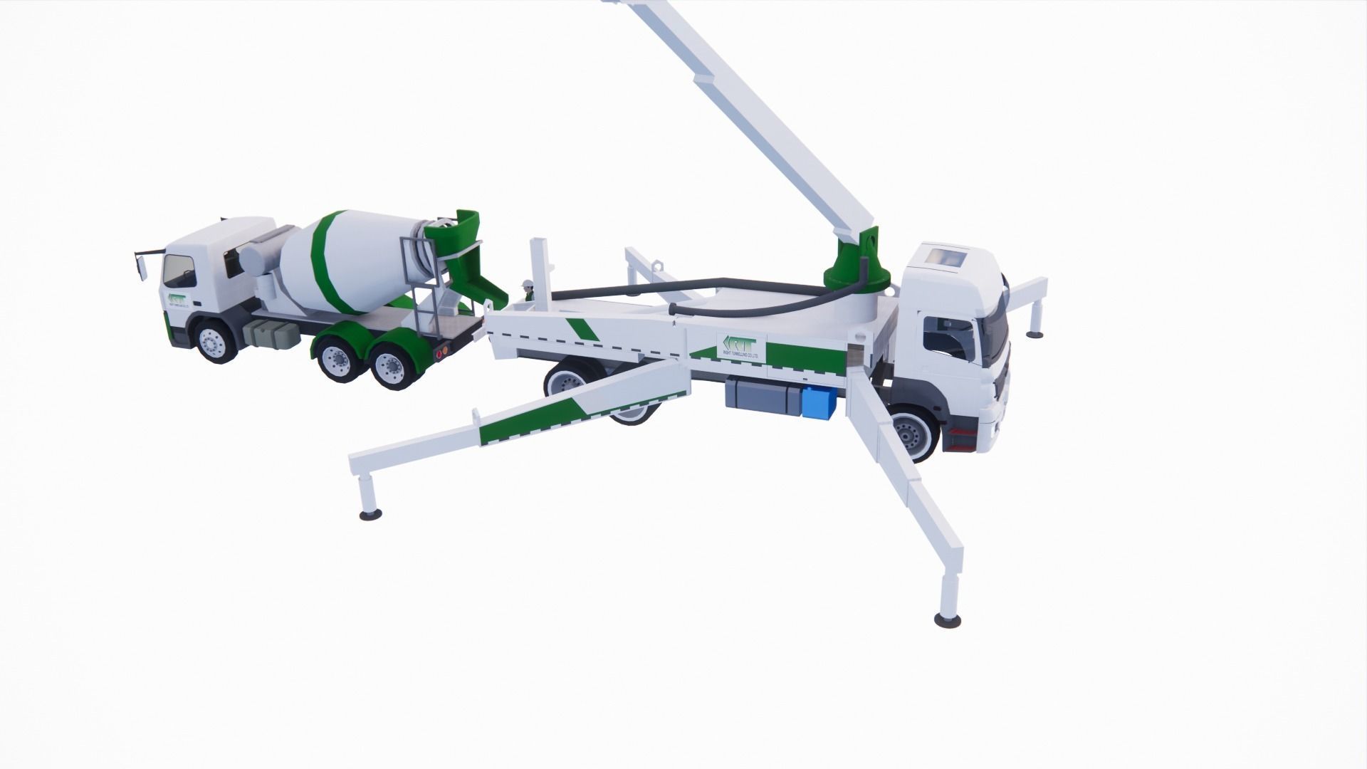 boom pump 3D model 3D printable | CGTrader