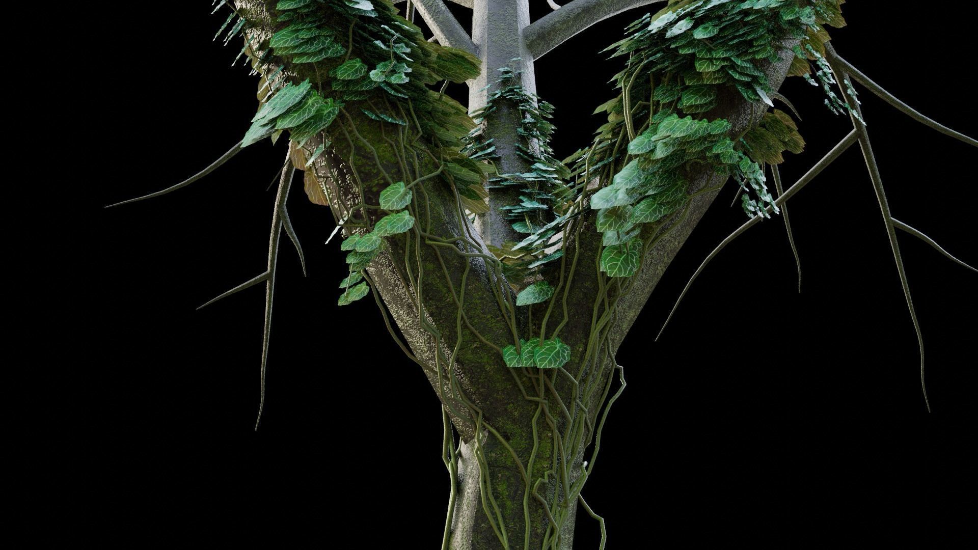 Jungle tree 3D model | CGTrader