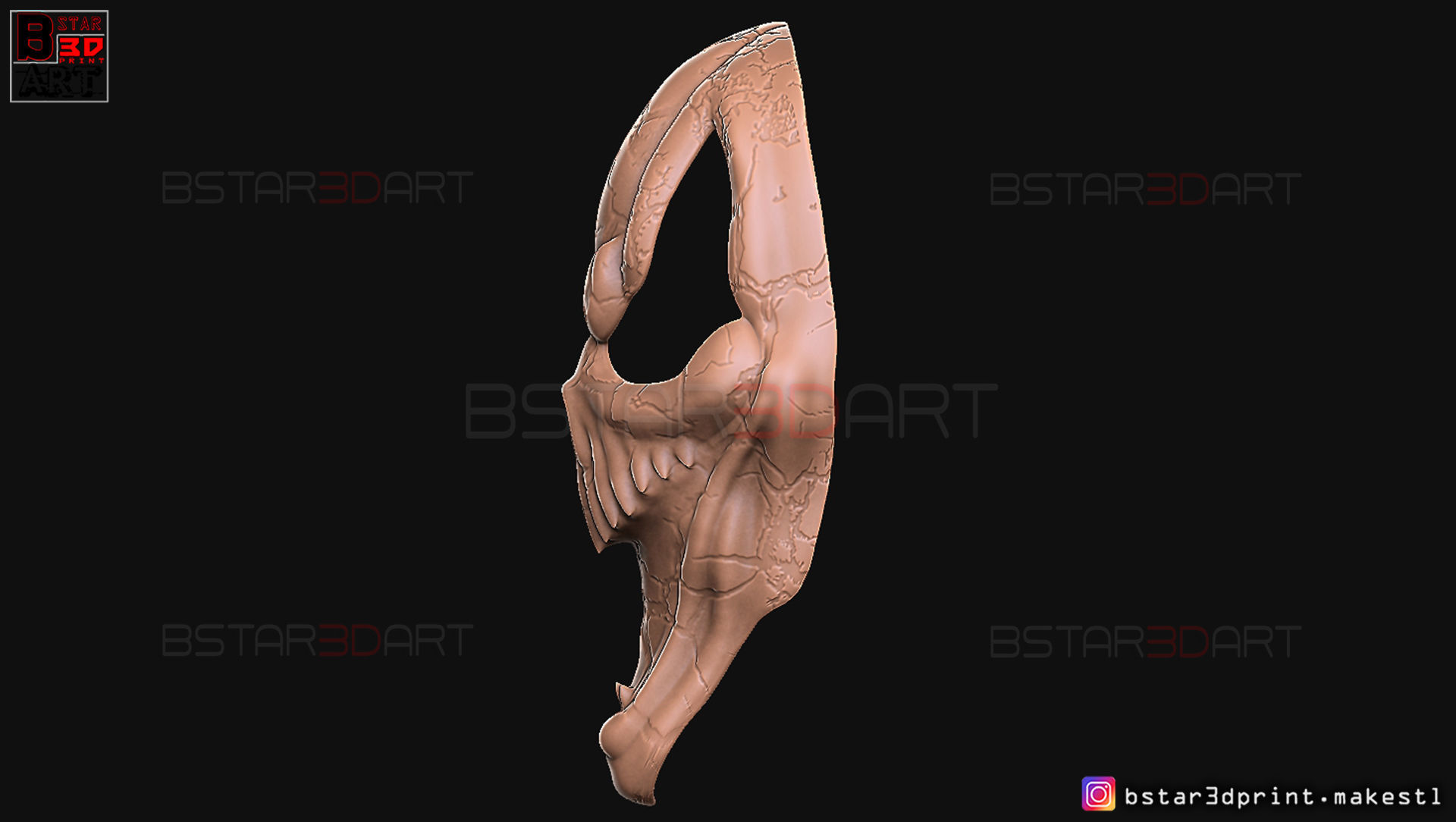 The Viper Ghost Face Mask - Dead by Daylight 3D model 3D printable ...