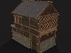 3D Model Pack Medieval Wooden Cabins Collection of 8 VR / AR / low-poly | CGTrader