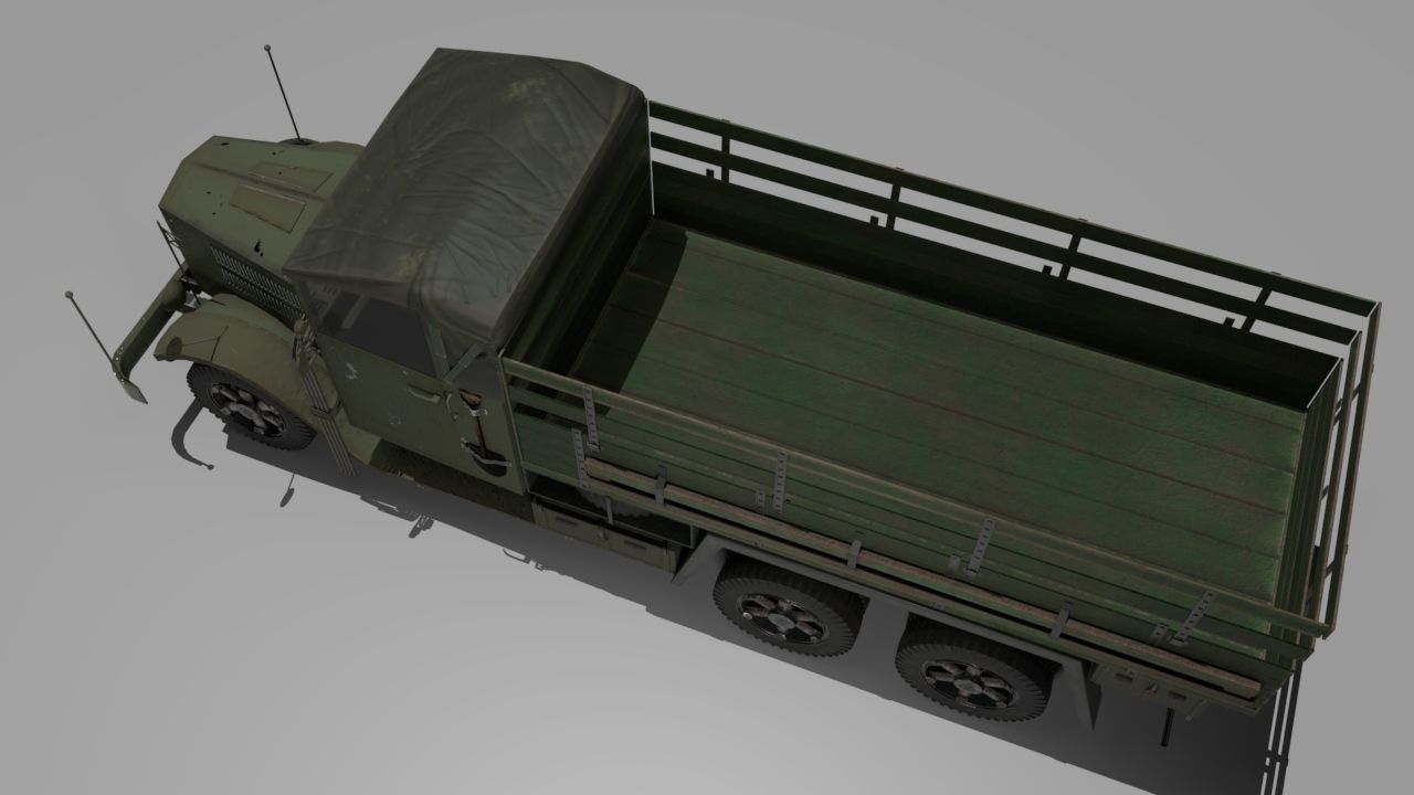 WW2 German Krupp Truck 3D model | CGTrader