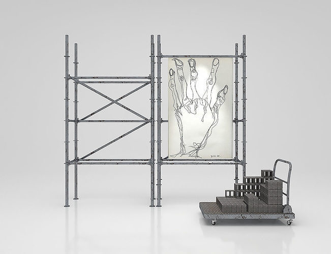 scaffold - scaffolding 3D model | CGTrader
