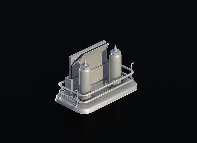 3D model sauce VR / AR / low-poly | CGTrader