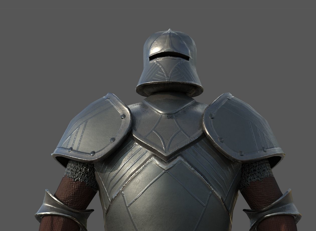 3D model Knight VR / AR / low-poly | CGTrader