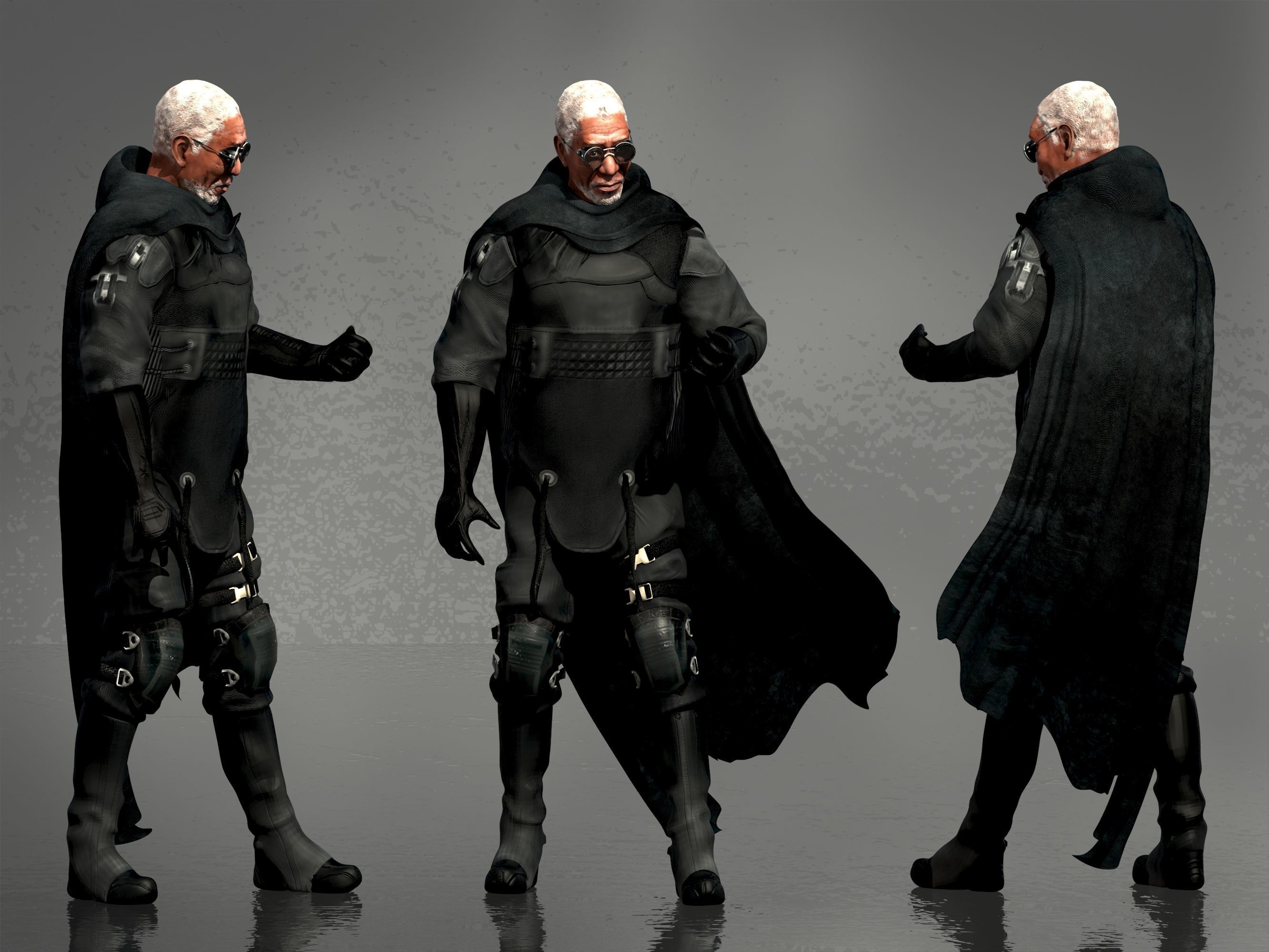 3D model Malcolm Beach from Oblivion VR / AR / low-poly rigged | CGTrader