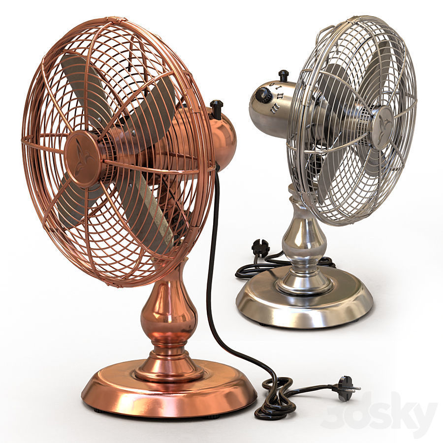High quality fans collection-002 3D model | CGTrader