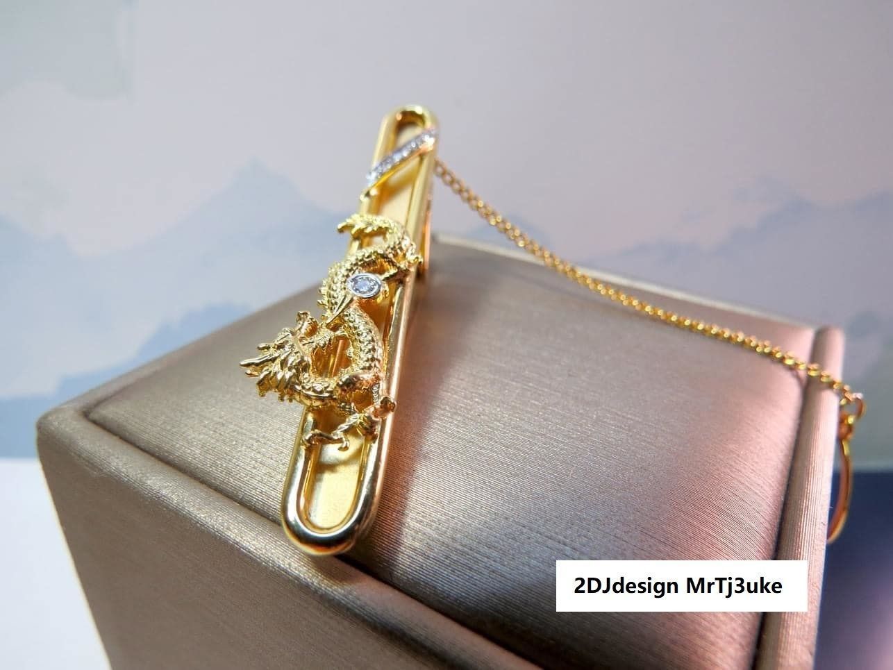 Dragon tie clip 3D model 3D printable | CGTrader