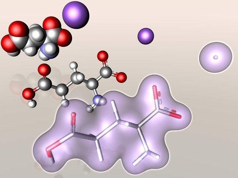 Monosodium Glutamate Molecule 3d Model Cgtrader