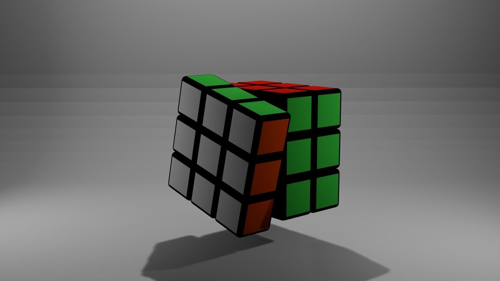Rubik Cube 3D model and animated 3D model animated rigged | CGTrader