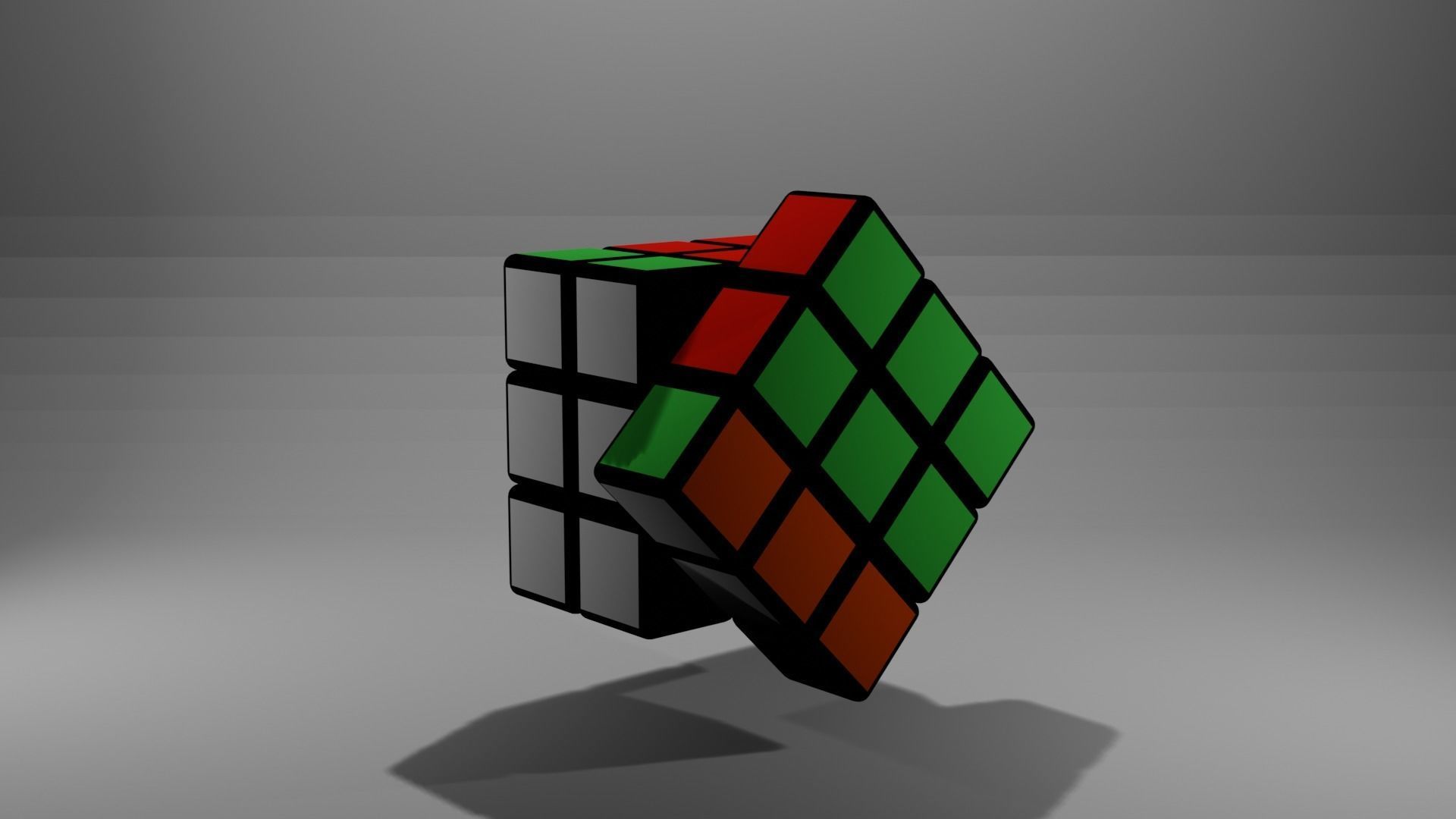 Rubik Cube 3D model and animated 3D model animated rigged | CGTrader