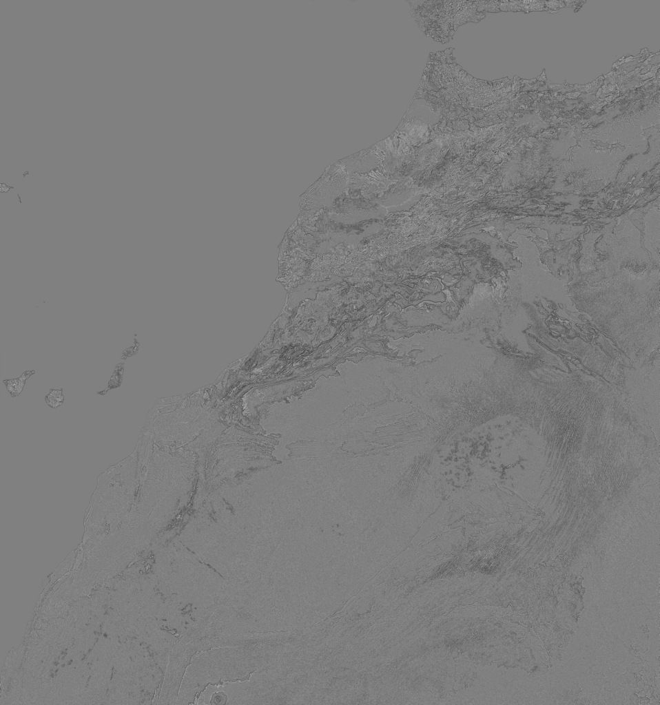 Morocco High resolution 28k curvature map Texture | CGTrader