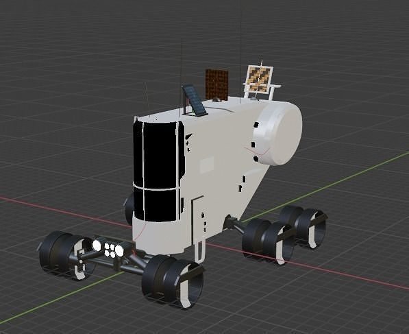 Rover space vehicle free 3D model | CGTrader