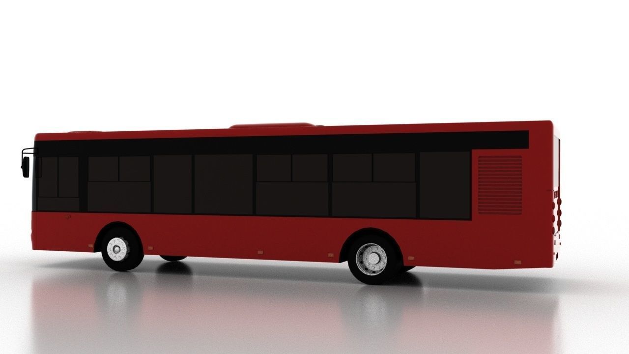 3D model Bus Bogdan A70132 Low VR / AR / low-poly | CGTrader