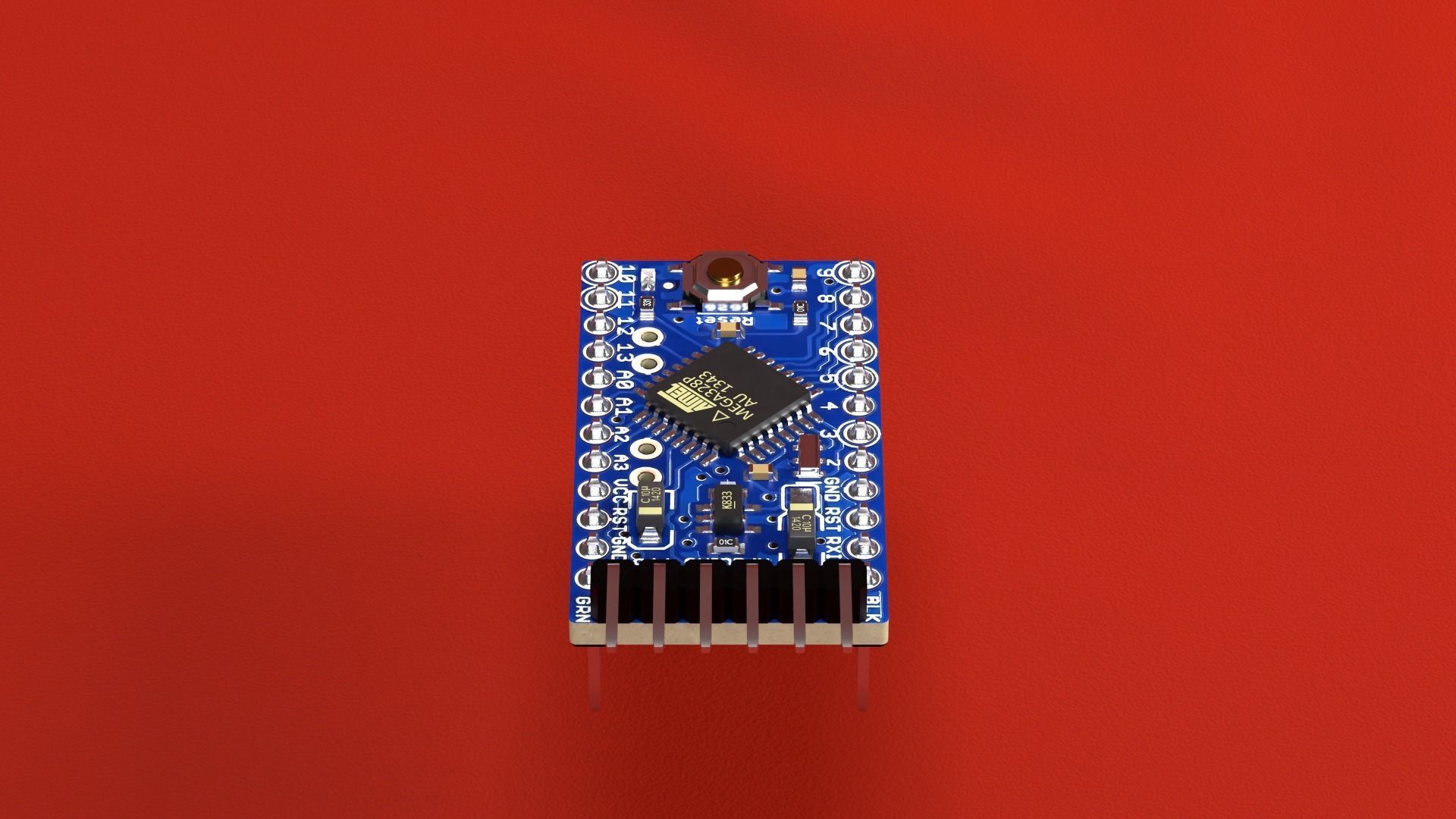 Arduino Pro Mini 3D model | CGTrader