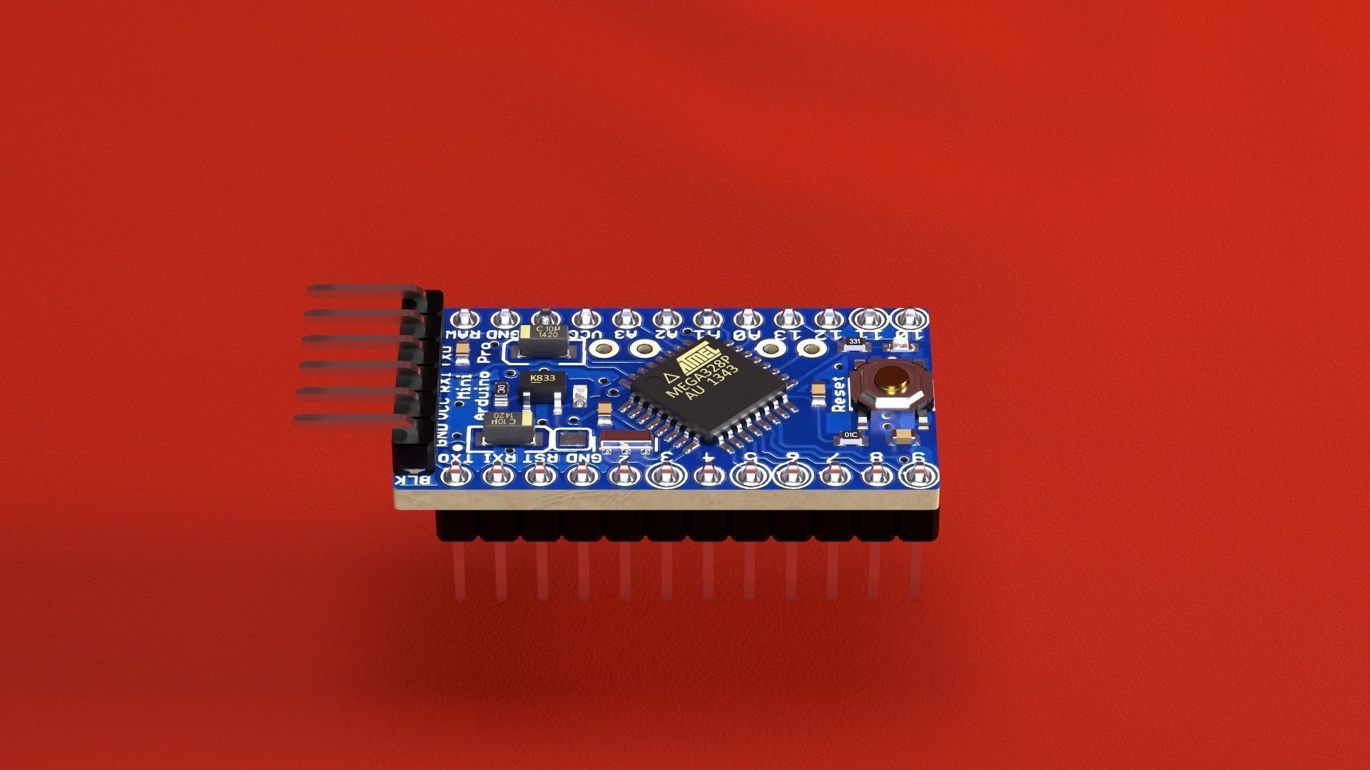 Arduino Pro Mini 3D model | CGTrader