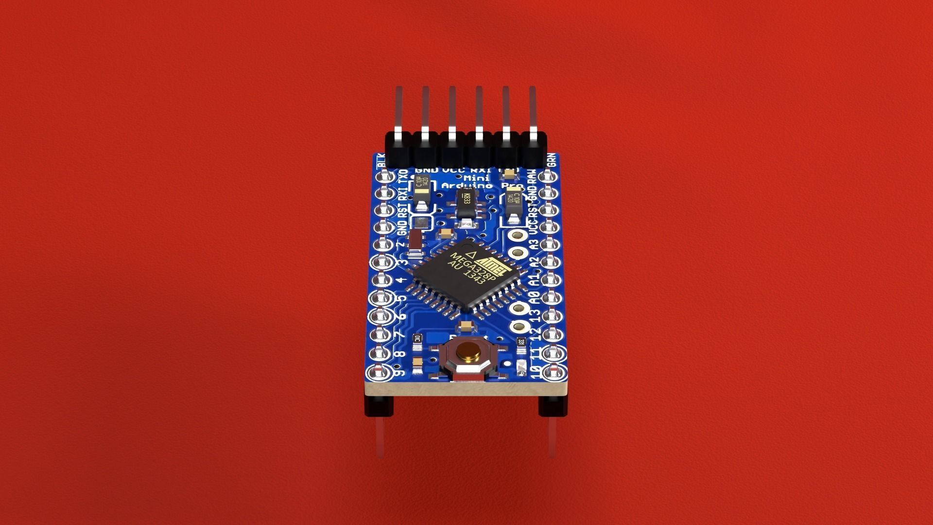 Arduino Pro Mini 3D model | CGTrader