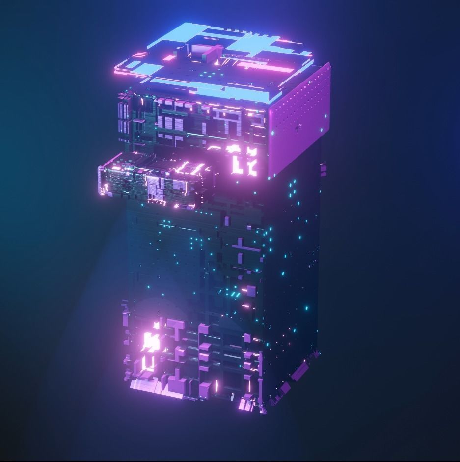 3D model Cubeoid Animation VR / AR / low-poly | CGTrader