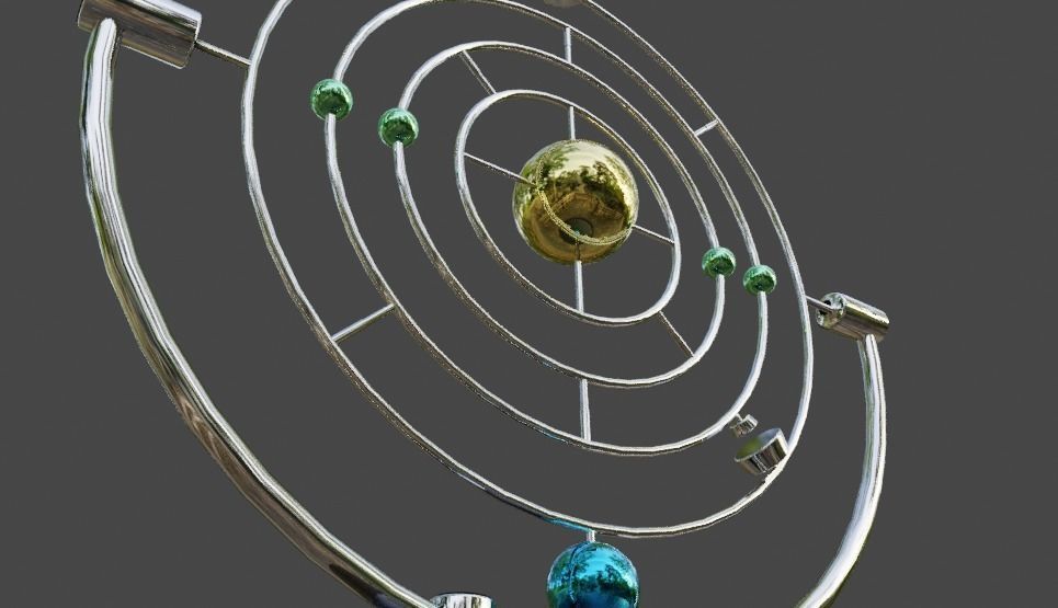 physical decoration 3D model 3D printable | CGTrader