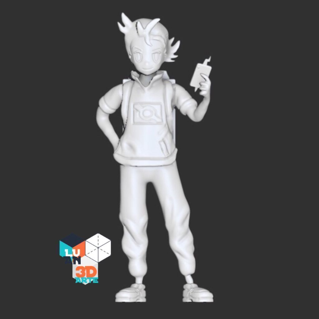 Goh Pokemon Trainer 3D model 3D printable | CGTrader