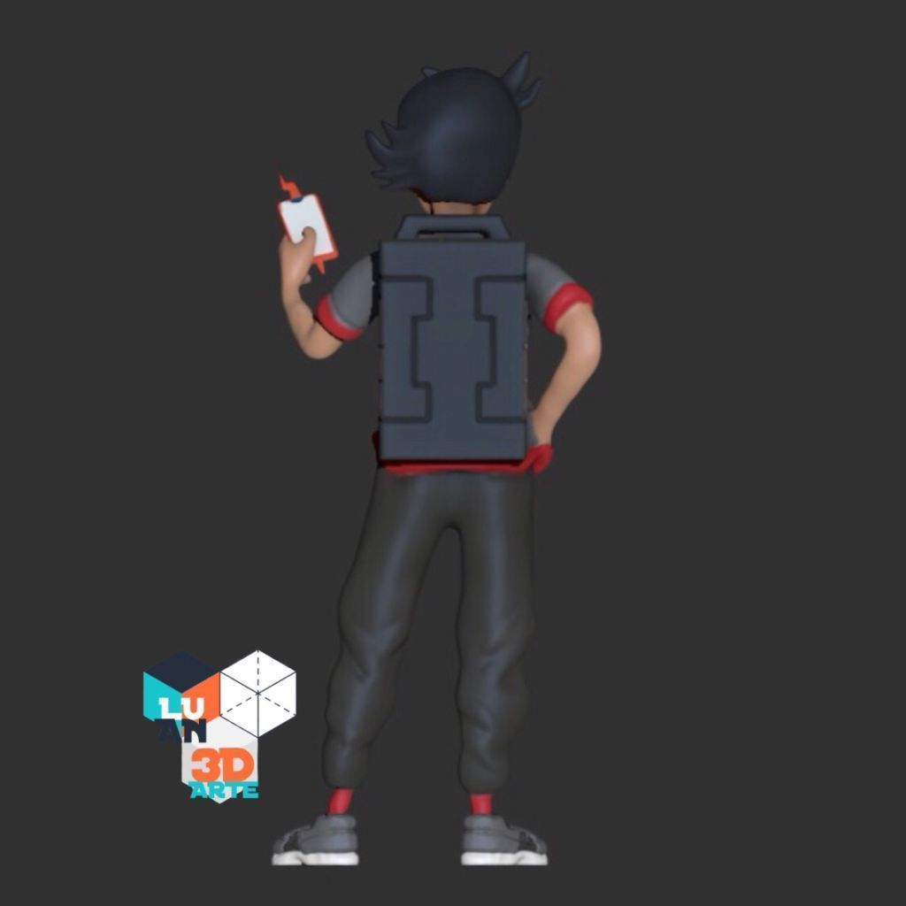 Goh Pokemon Trainer 3D model 3D printable | CGTrader