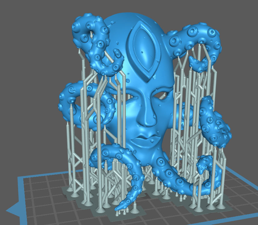 Octopus mask 3d print 3D model 3D printable | CGTrader