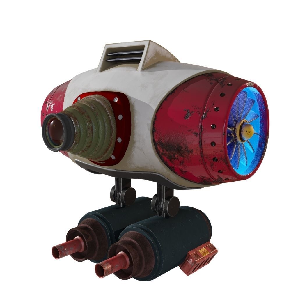 ROBO GUN 3D model | CGTrader