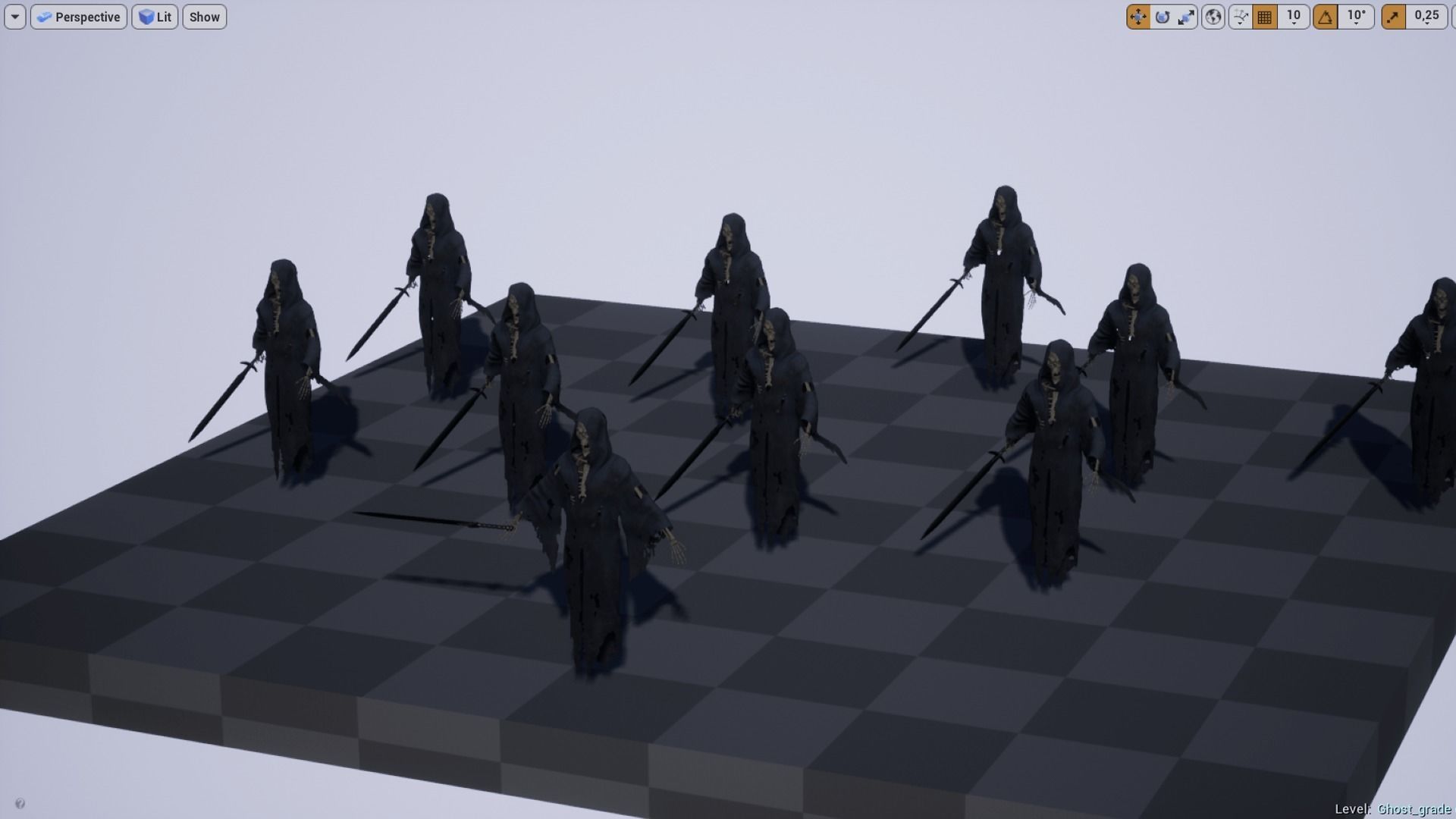 3D model Ghost Grade 1 VR / AR / low-poly | CGTrader