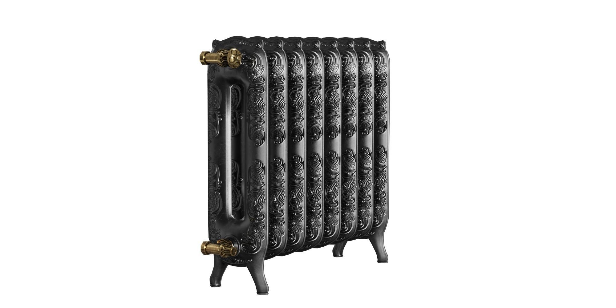 Bristom Black Radiator BLENDER 3D Model Cycles 3D model | CGTrader