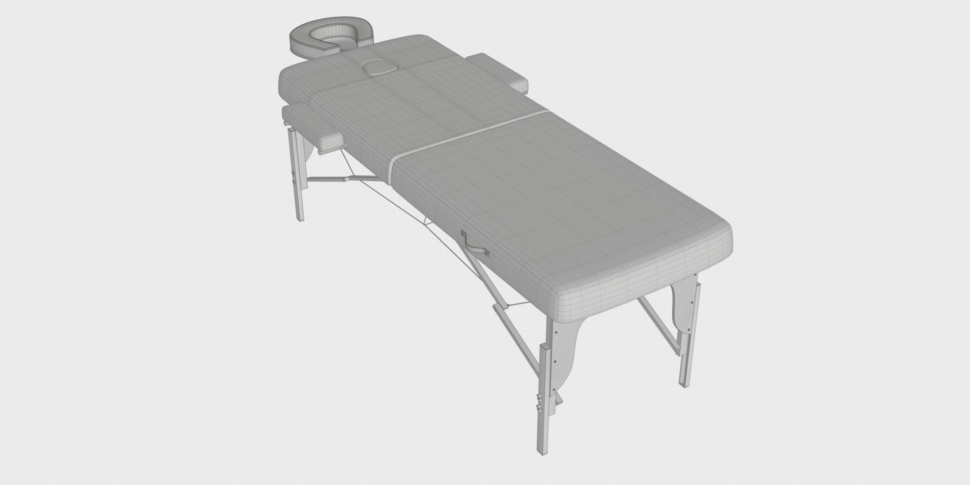 Classic Massage table BLENDER 3D Model Cycles 3D model | CGTrader