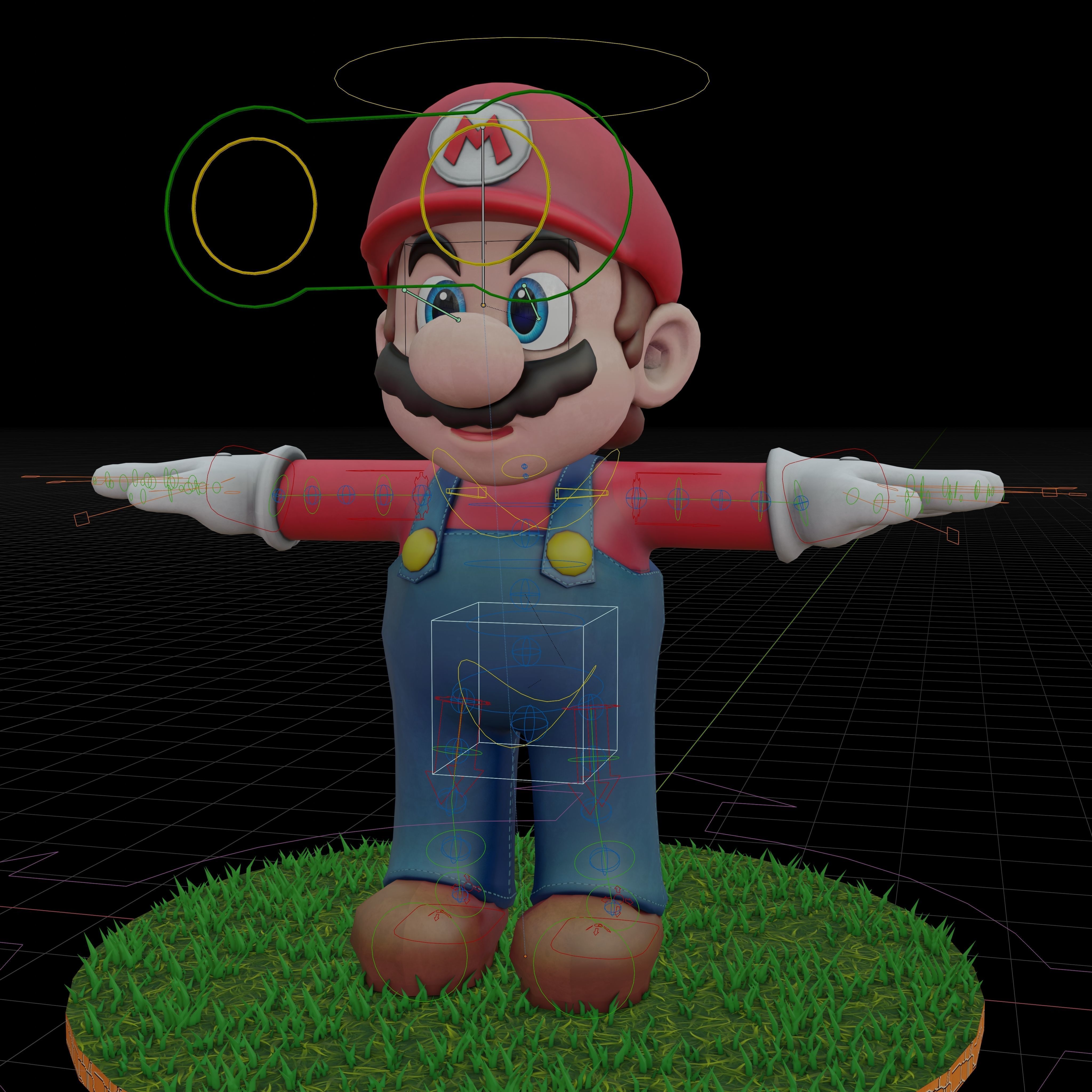 3D model Mario Bros Rigged VR / AR / low-poly | CGTrader
