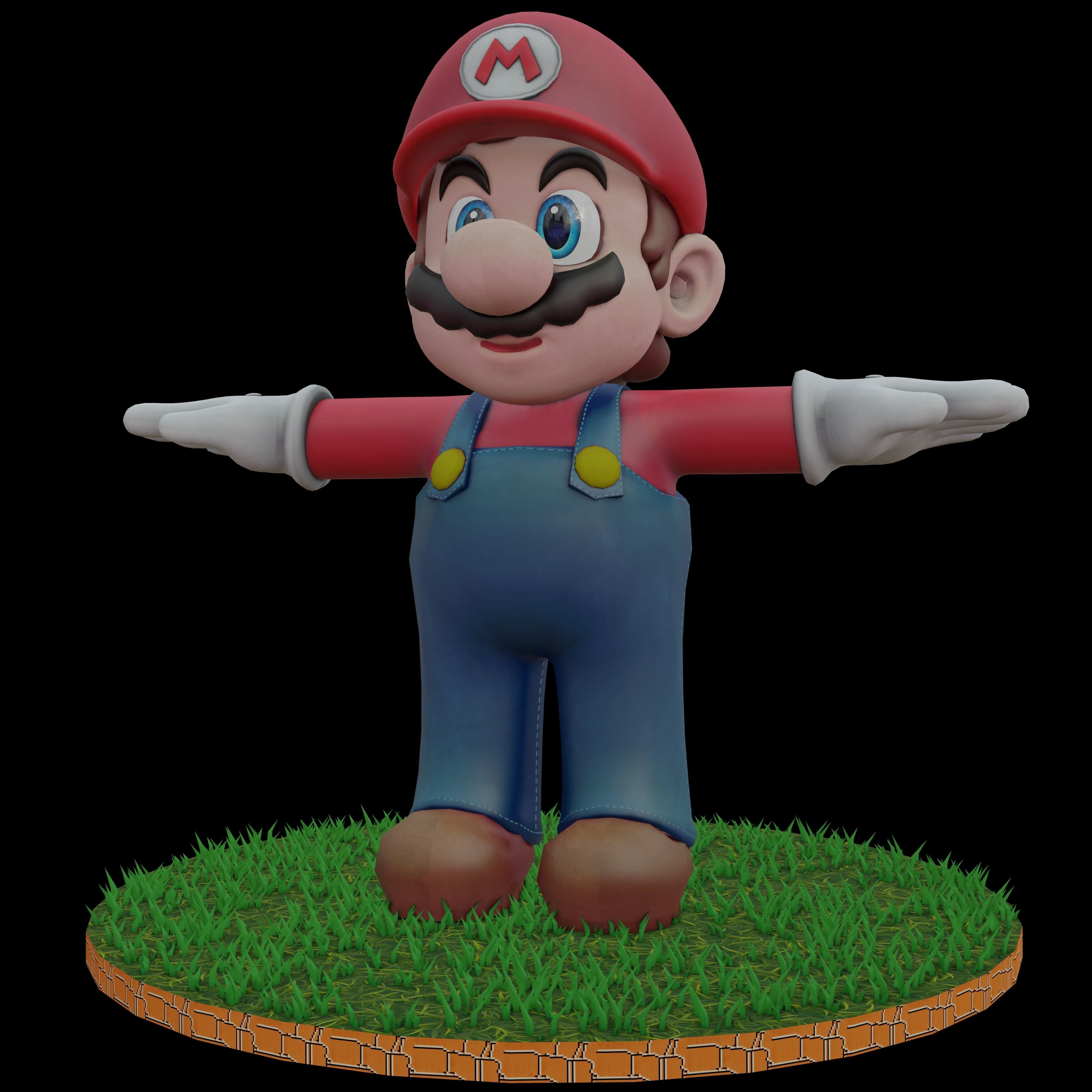 3D model Mario Bros Rigged VR / AR / low-poly | CGTrader