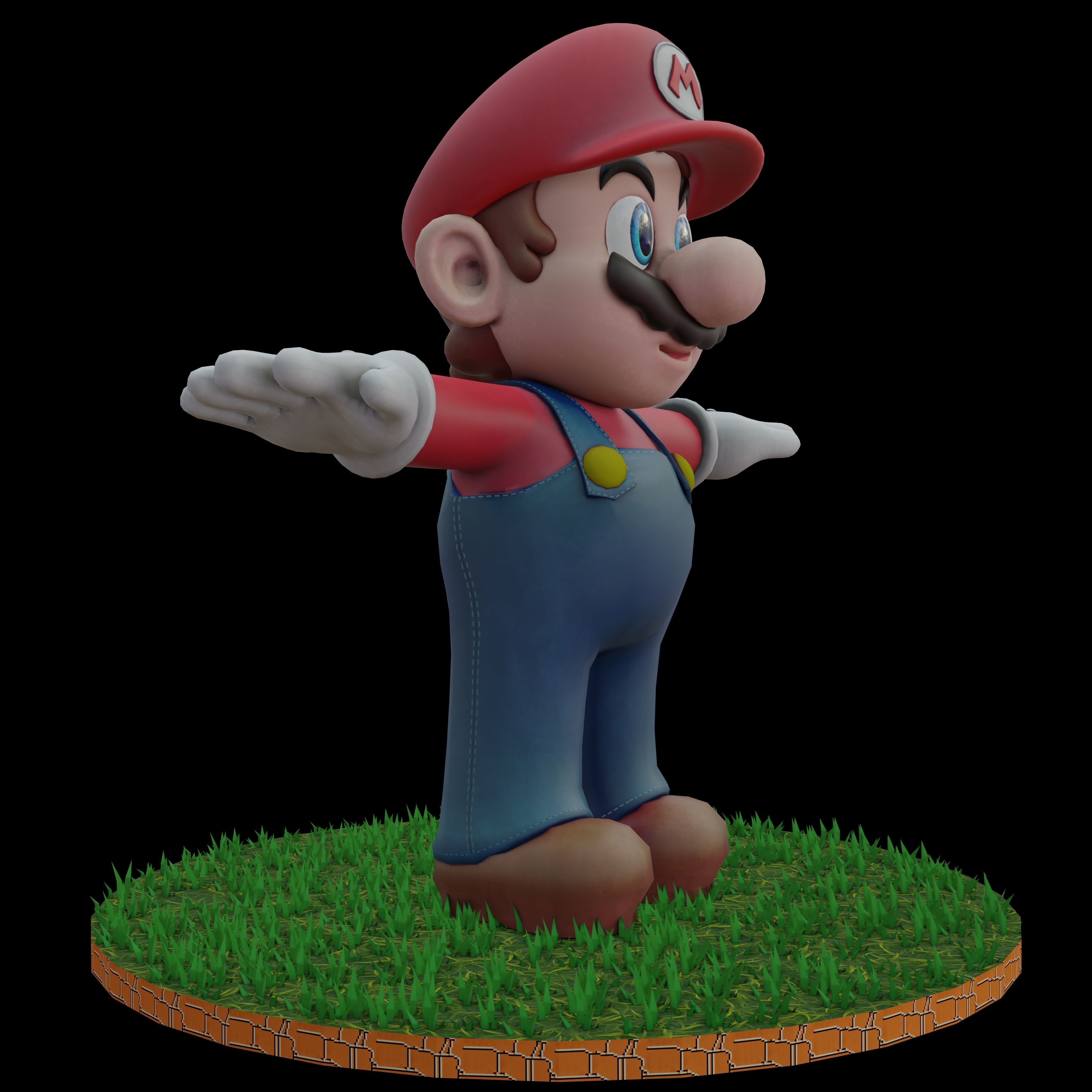 3D model Mario Bros Rigged VR / AR / low-poly | CGTrader