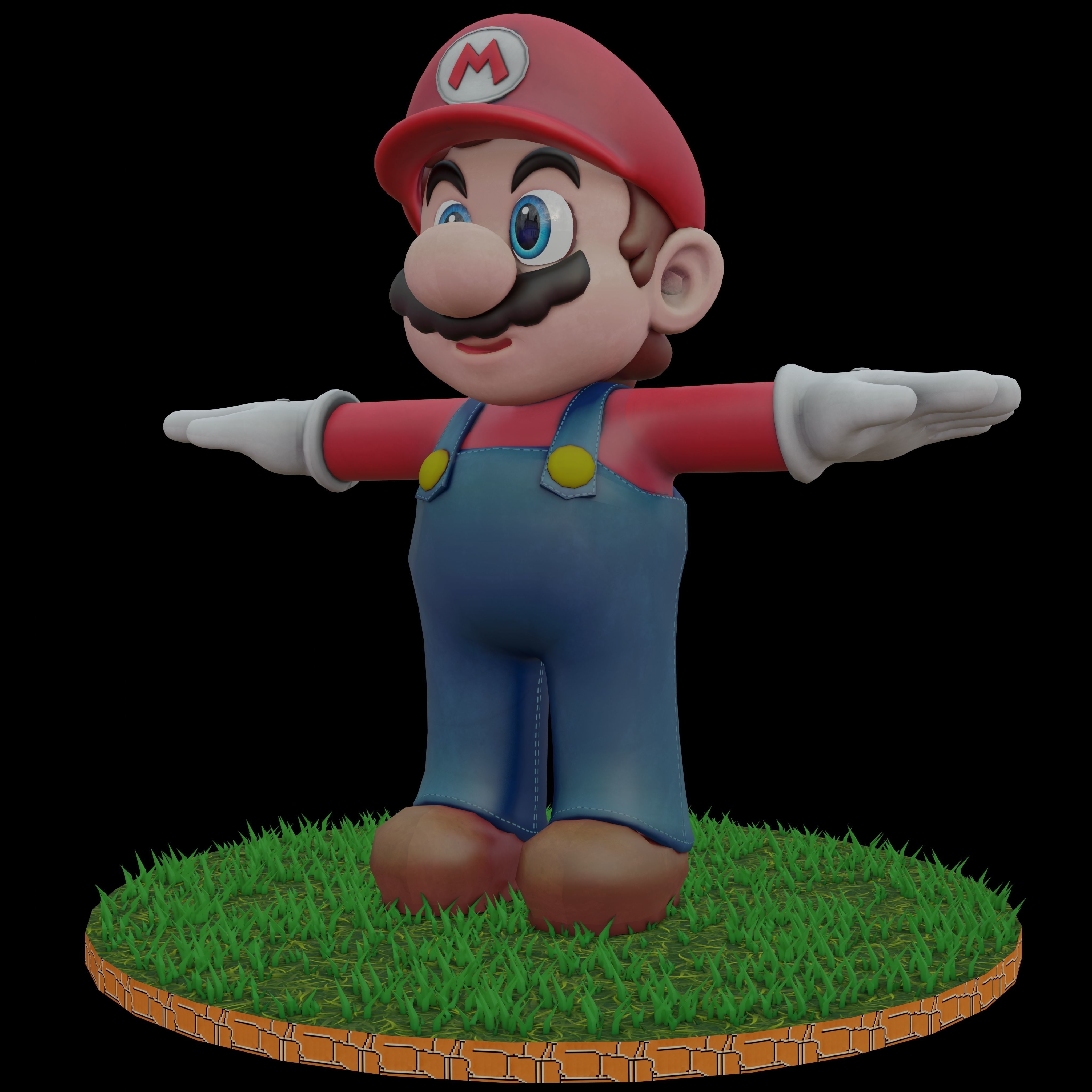 3D model Mario Bros Rigged VR / AR / low-poly | CGTrader