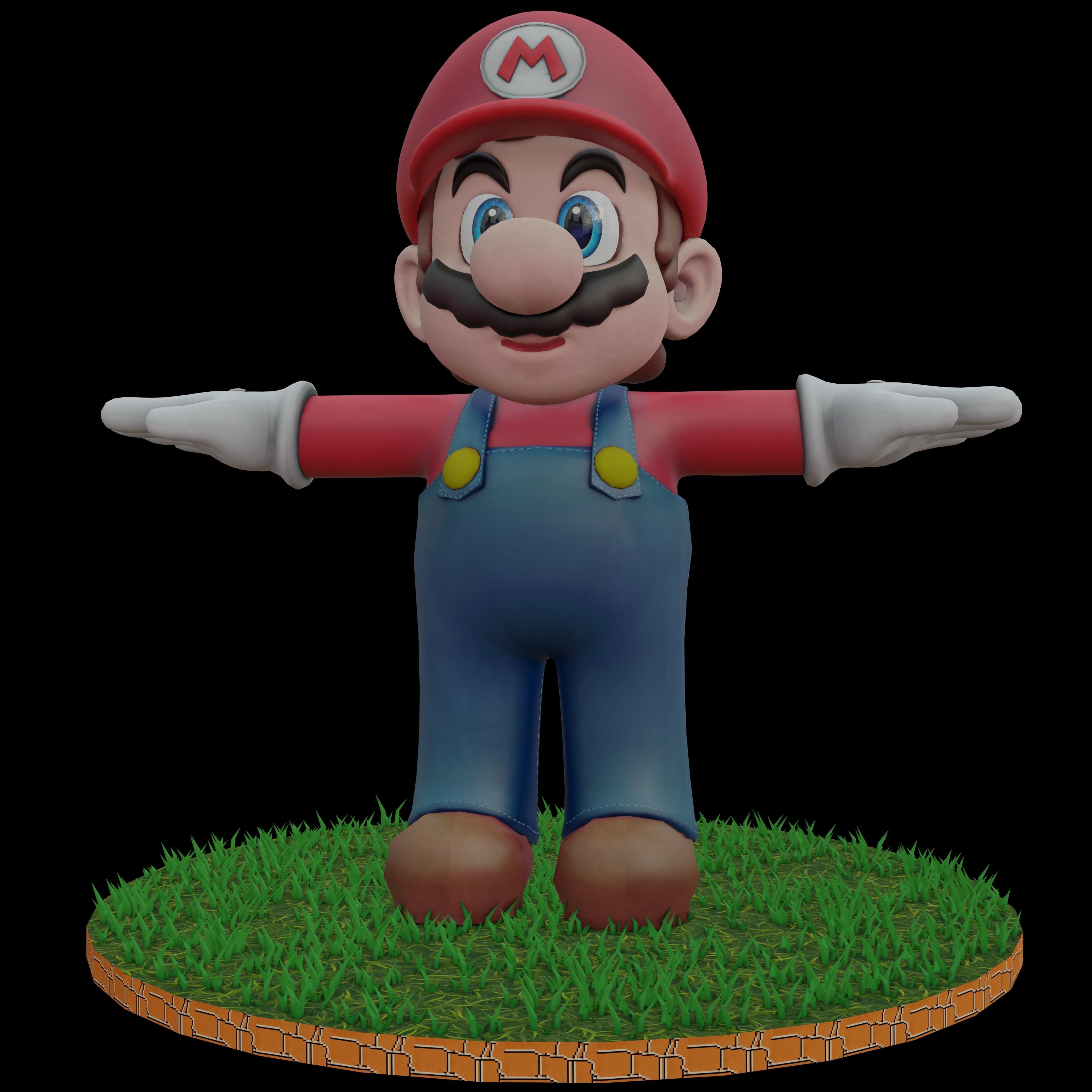 3D model Mario Bros Rigged VR / AR / low-poly | CGTrader