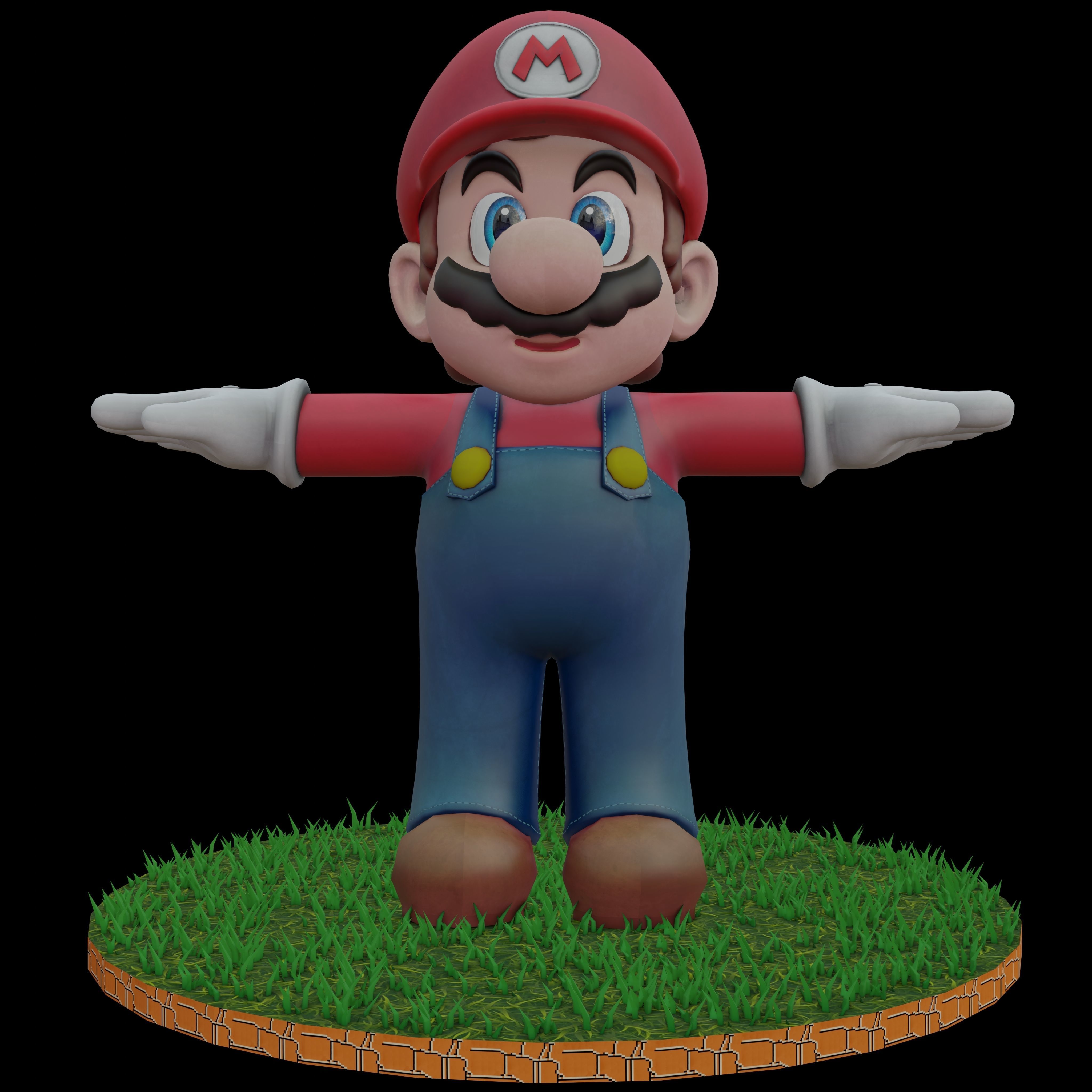 3D model Mario Bros Rigged VR / AR / low-poly | CGTrader
