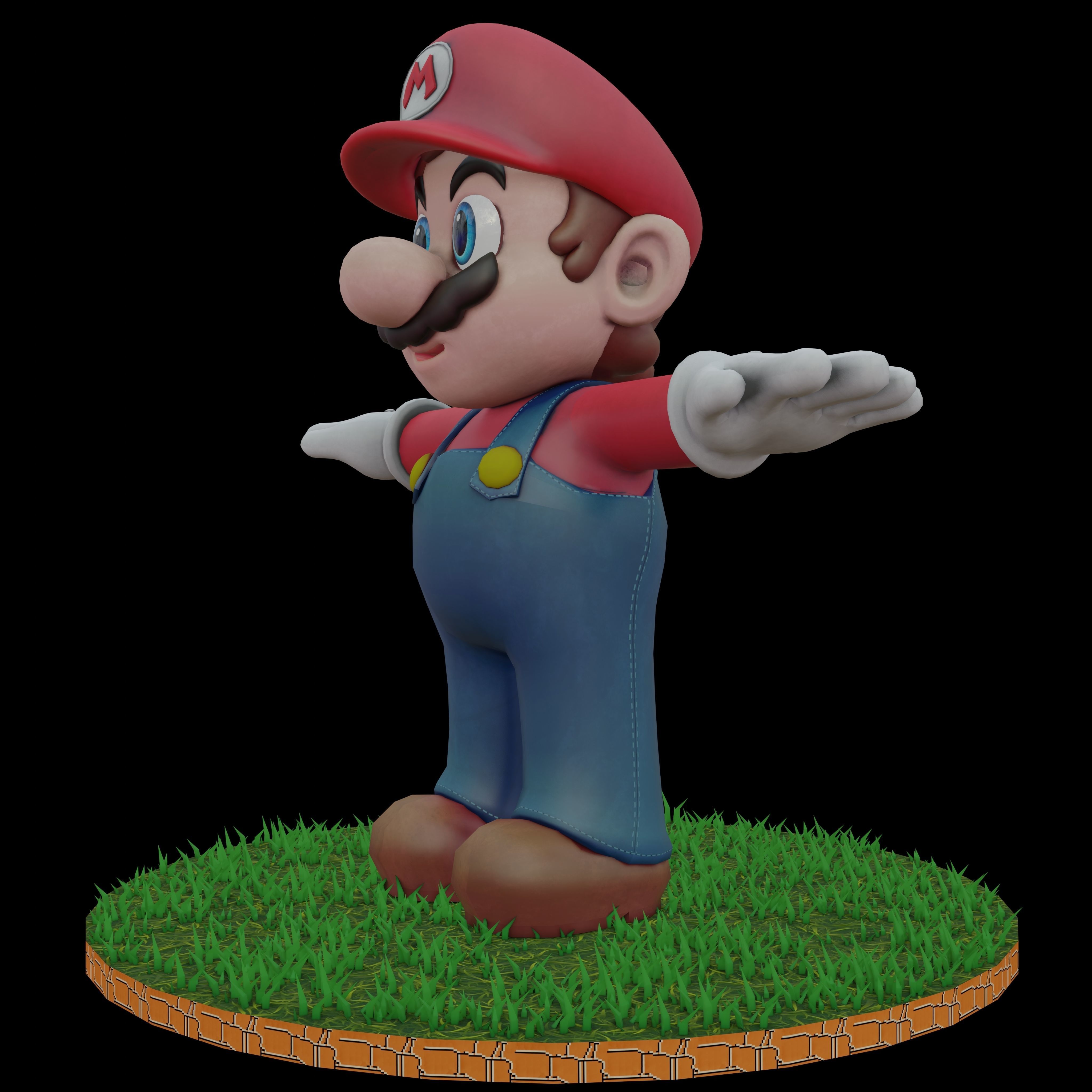 3D model Mario Bros Rigged VR / AR / low-poly | CGTrader