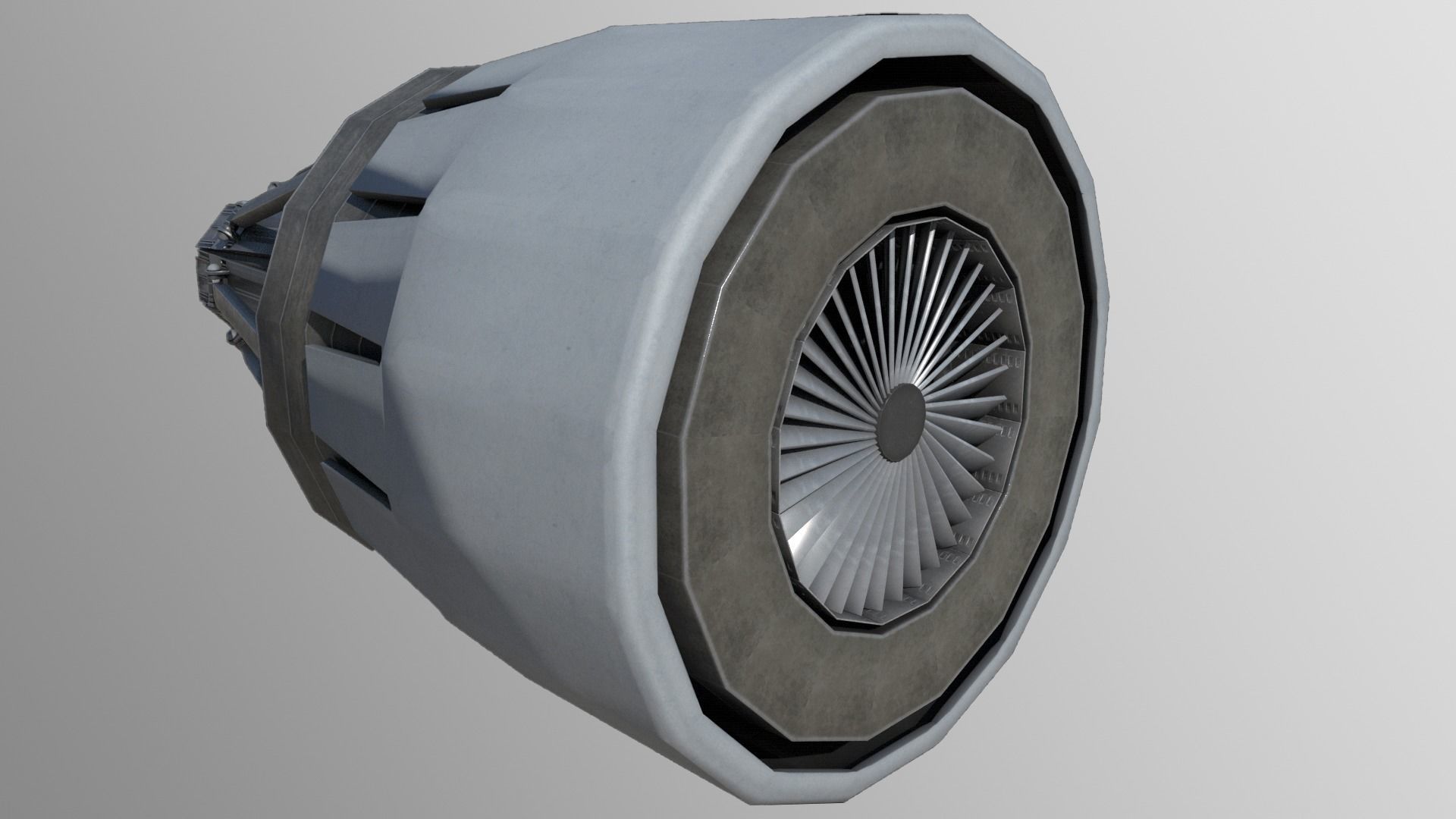 3D model Rocket Thruster Engine VR / AR / low-poly | CGTrader