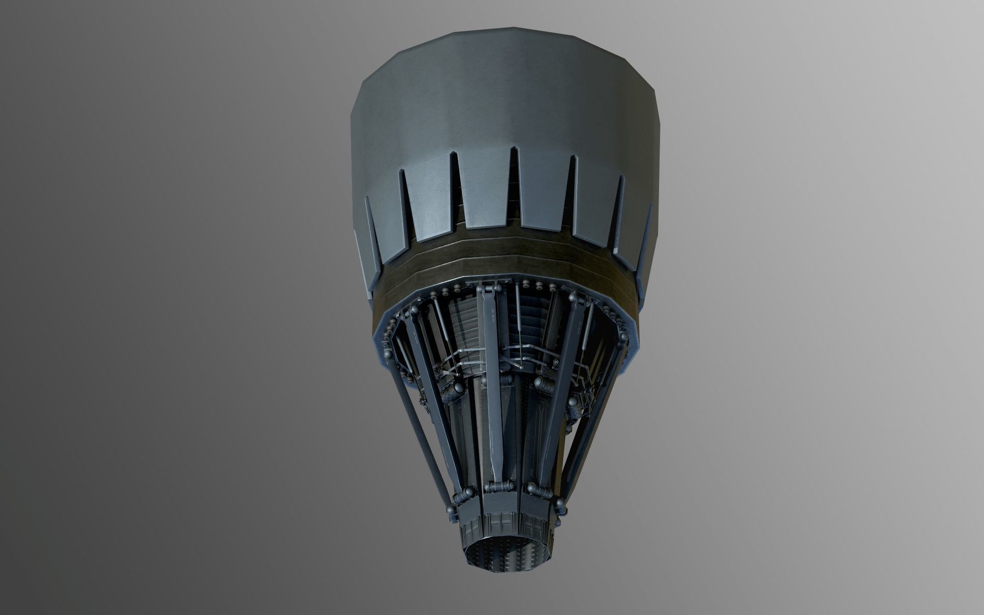 3D model Rocket Thruster Engine VR / AR / low-poly | CGTrader