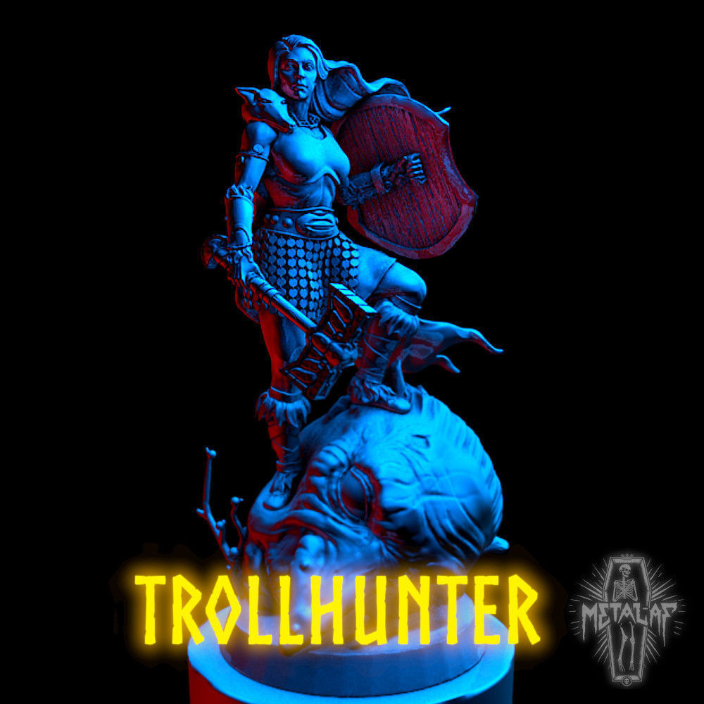Trollhunter Miniature 3D model 3D printable | CGTrader