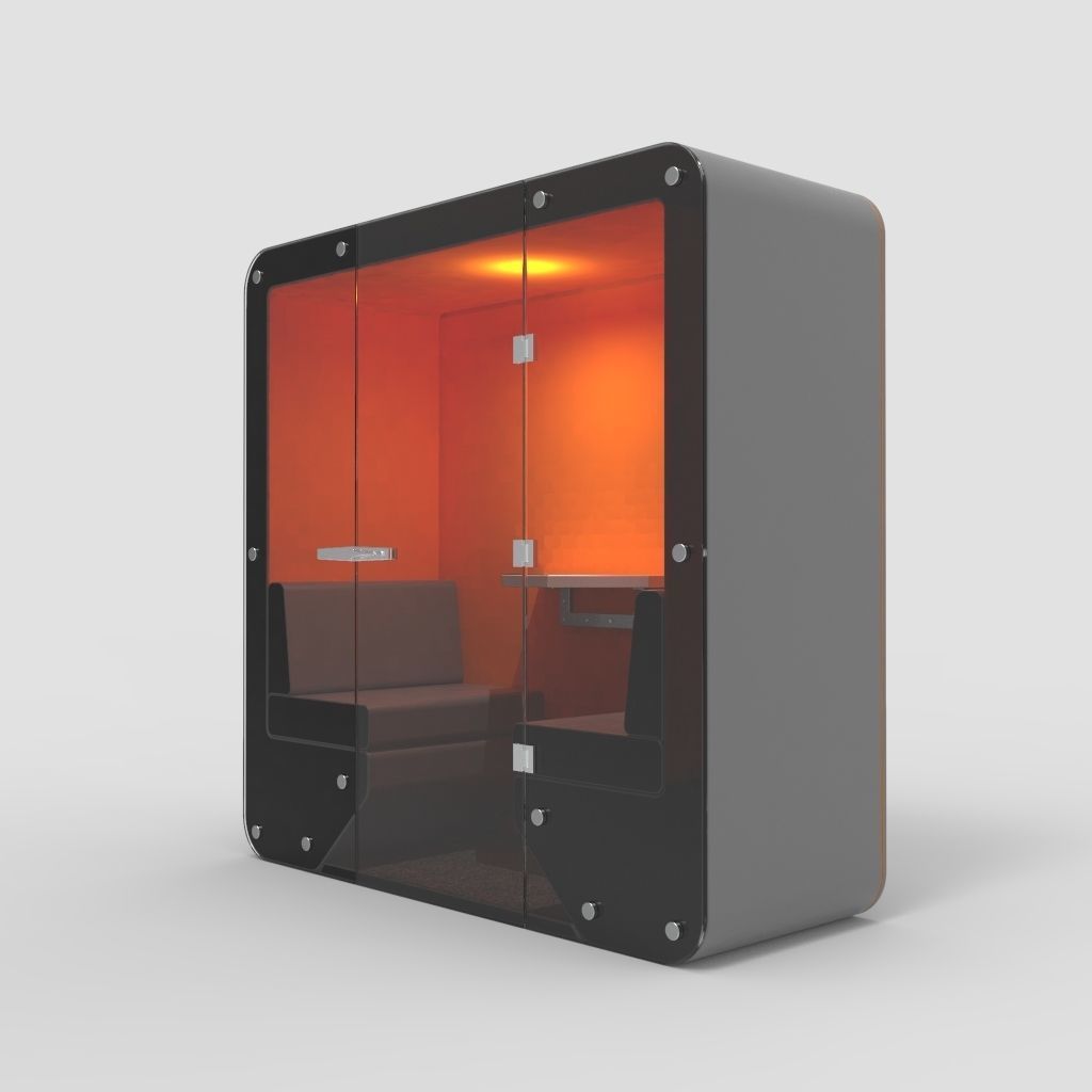 Meeting Pod 3D model | CGTrader
