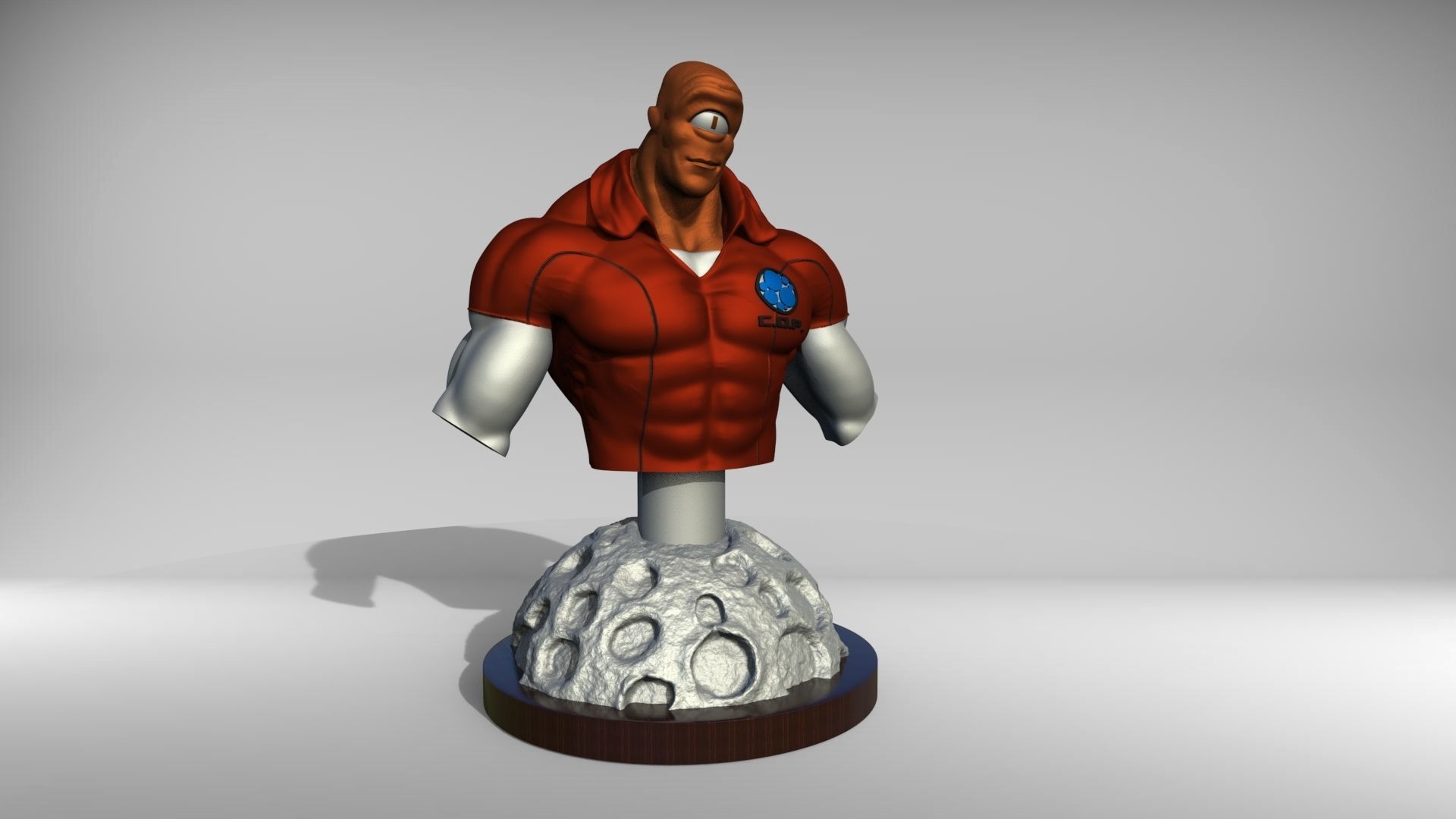 Allen The Alien Invinsible Series Bust 3D model 3D printable | CGTrader