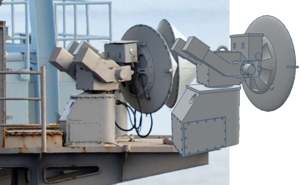 AN SPN 46 Radar Aircraft Approach Radar 3D model 3D printable | CGTrader