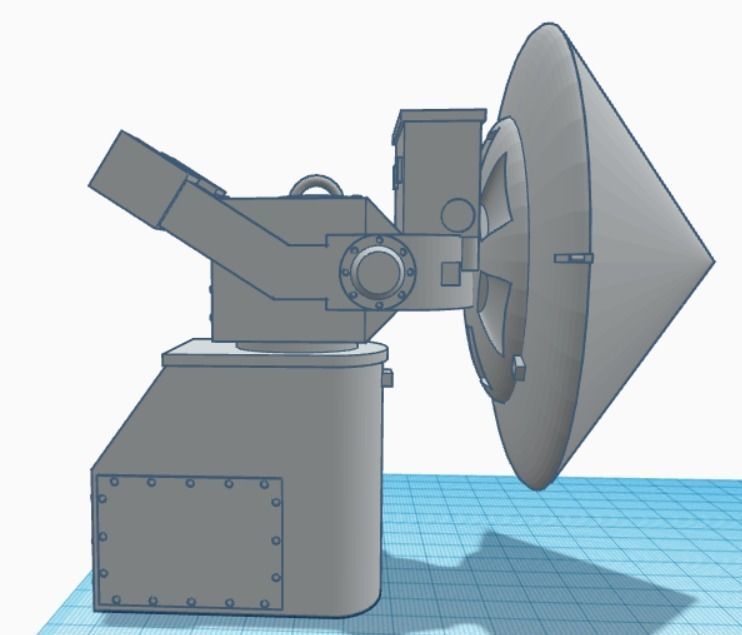 AN SPN 46 Radar Aircraft Approach Radar 3D model 3D printable | CGTrader