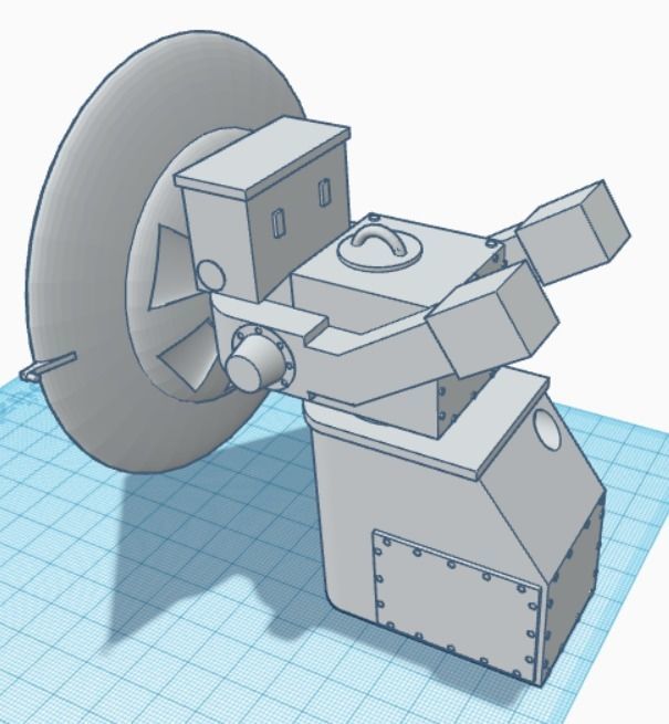 AN SPN 46 Radar Aircraft Approach Radar 3D model 3D printable | CGTrader