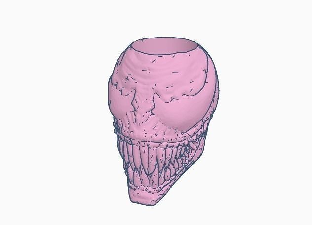 Venom pot 3D model 3D printable | CGTrader