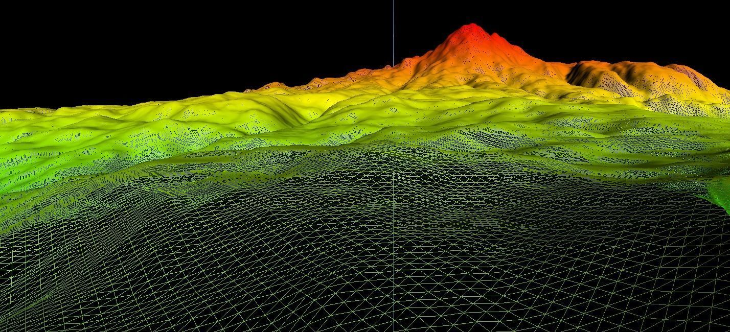 DEM Volcano land high resolution 3D model | CGTrader