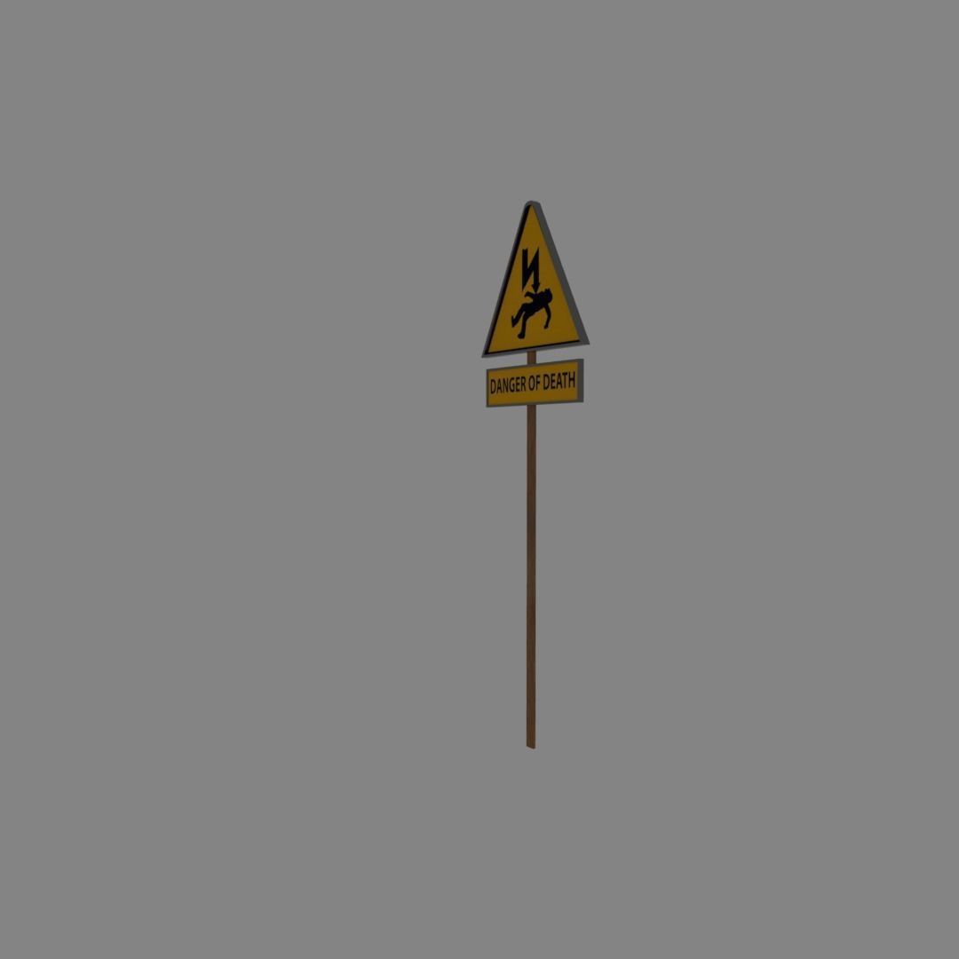 3D model Death signal VR / AR / low-poly | CGTrader