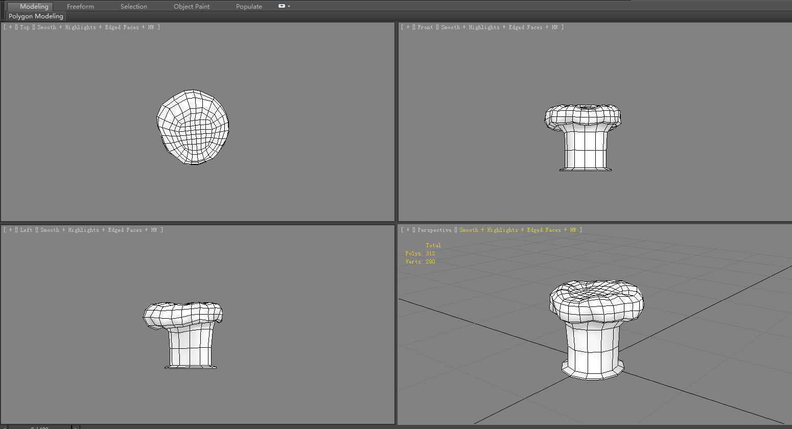 3D model Cartoon chef hat VR / AR / low-poly | CGTrader